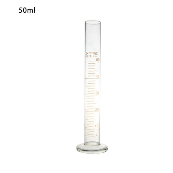 Glass Graduated Cylinder Measuring Single Metric Scale Class A ...