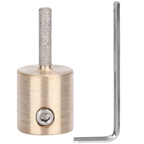 Glass Grinder Bits, 1/8" Stained Glass Diamond Grinder Bit Head Tools ...
