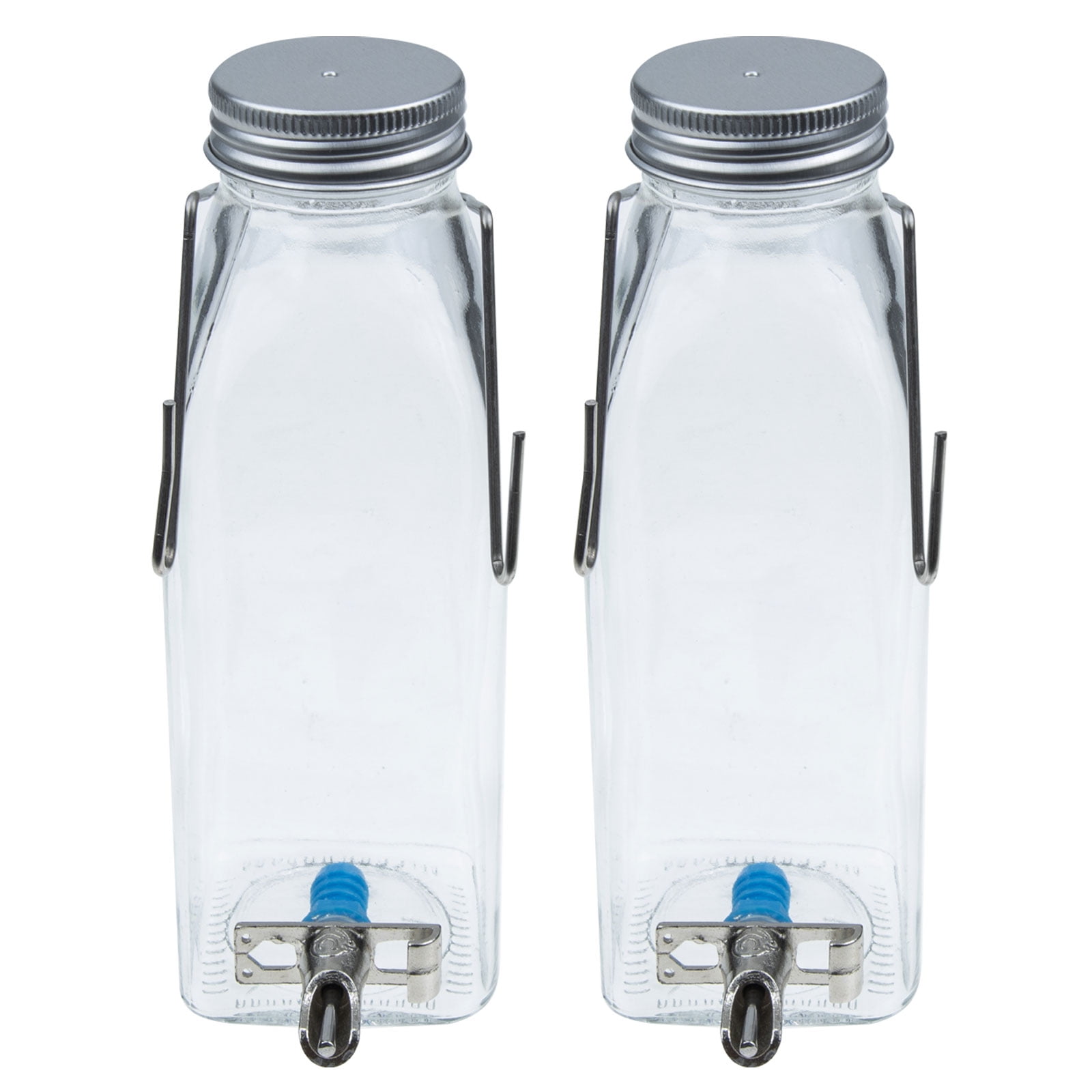 Glass Guinea Pig Water Bottle Non Leak Pet Nozzle - Walmart.com