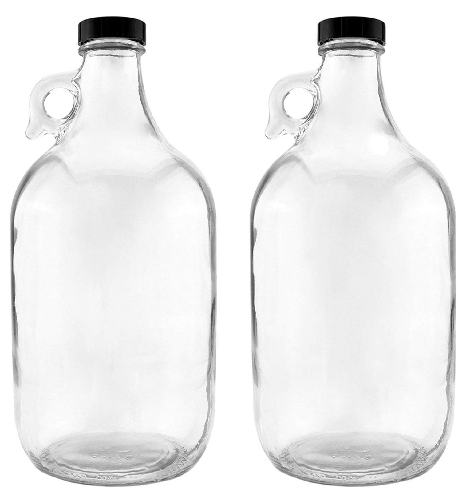 Glass Handled Jugs, Half-Gallon, Clear, Pack of 2 - Walmart.com