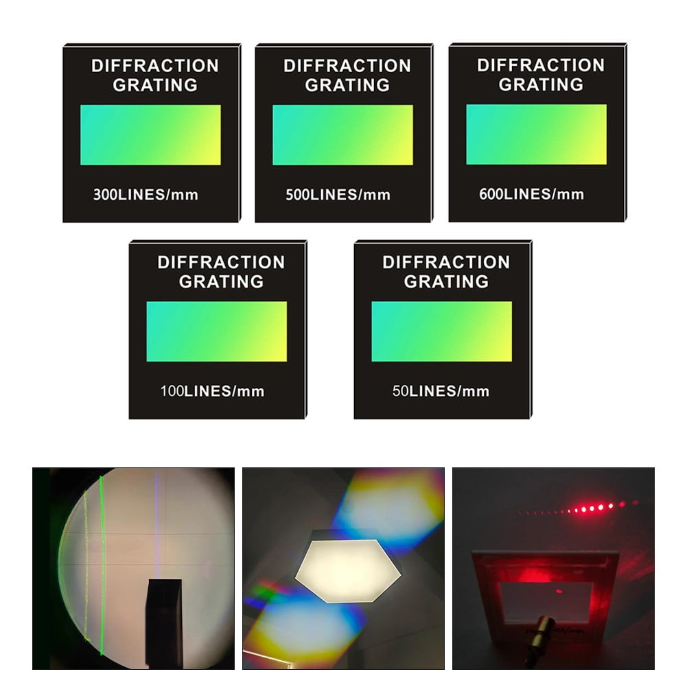 Glass Holographic Trasmission Diffraction Grating University Spectral ...