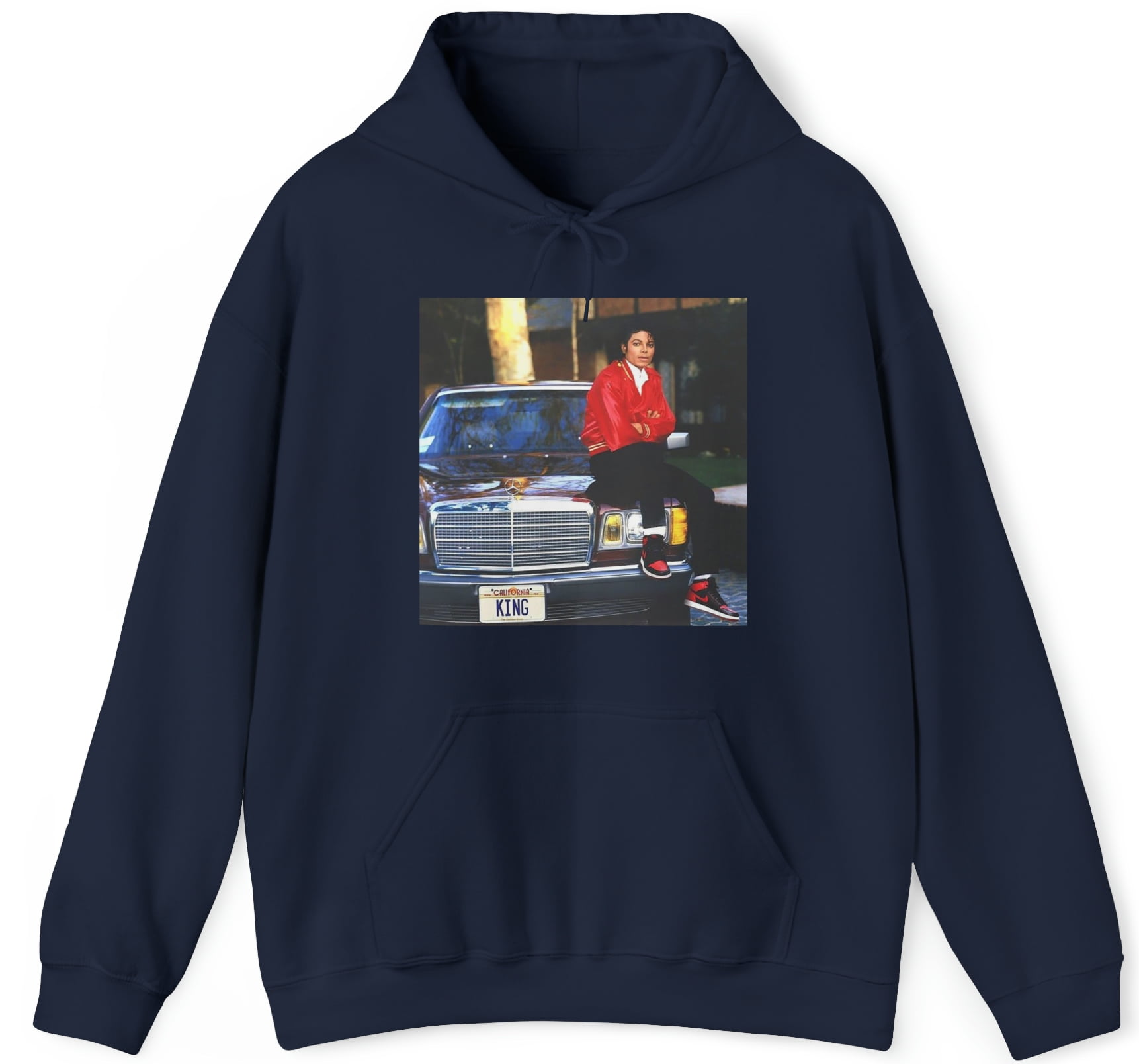 Glass House Apparel MJ is King Michael Jackson Premium Hoodie ...