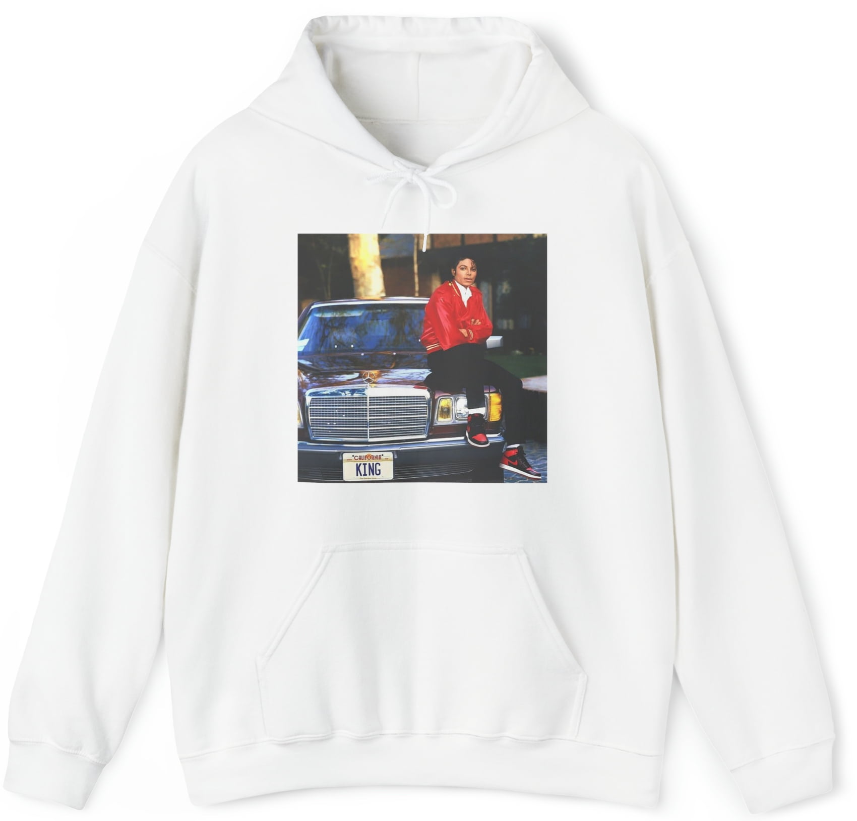 Glass House Apparel MJ is King Michael Jackson Premium Hoodie ...