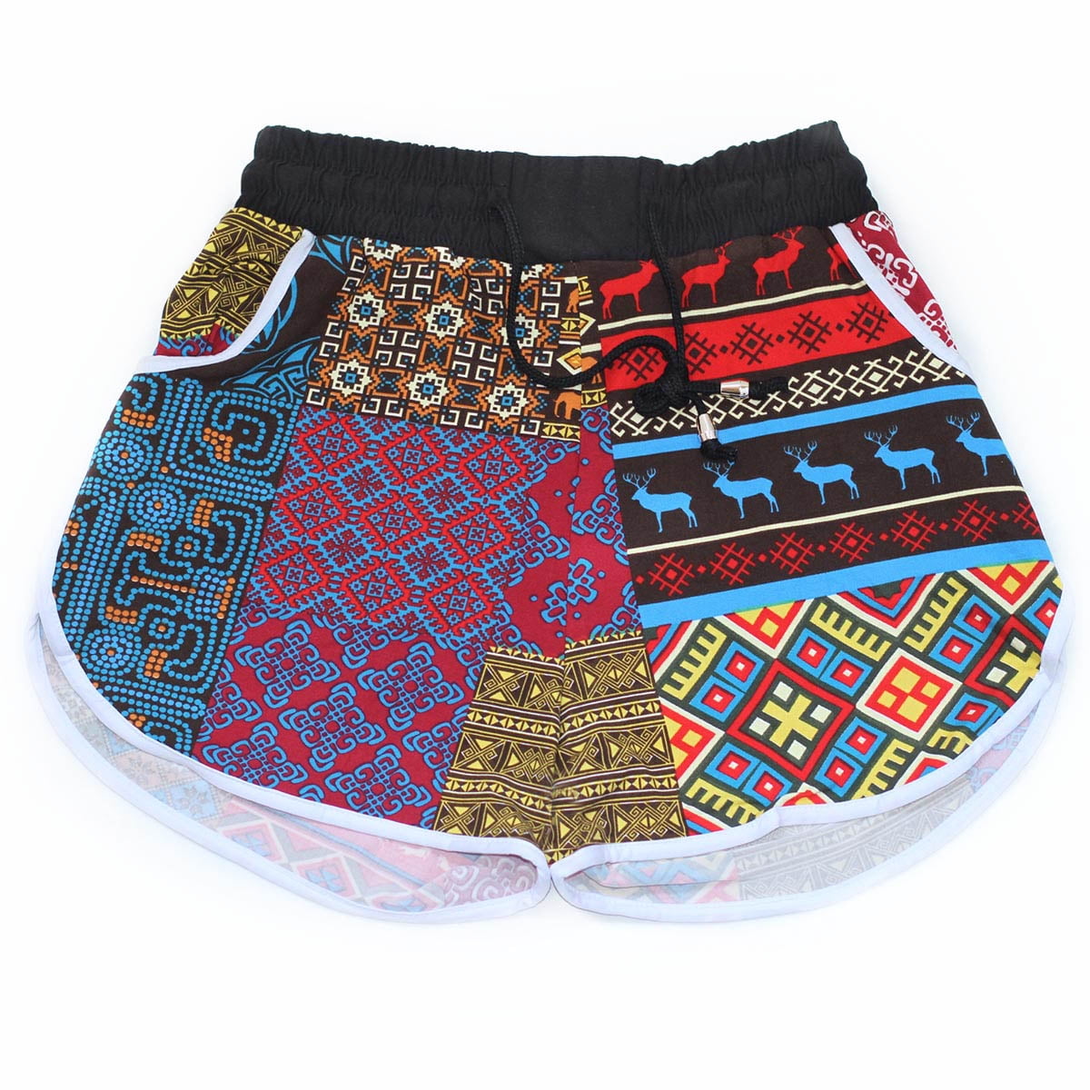 Glass House Apparel Women's Summer Casual High Waist Beach Shorts ...