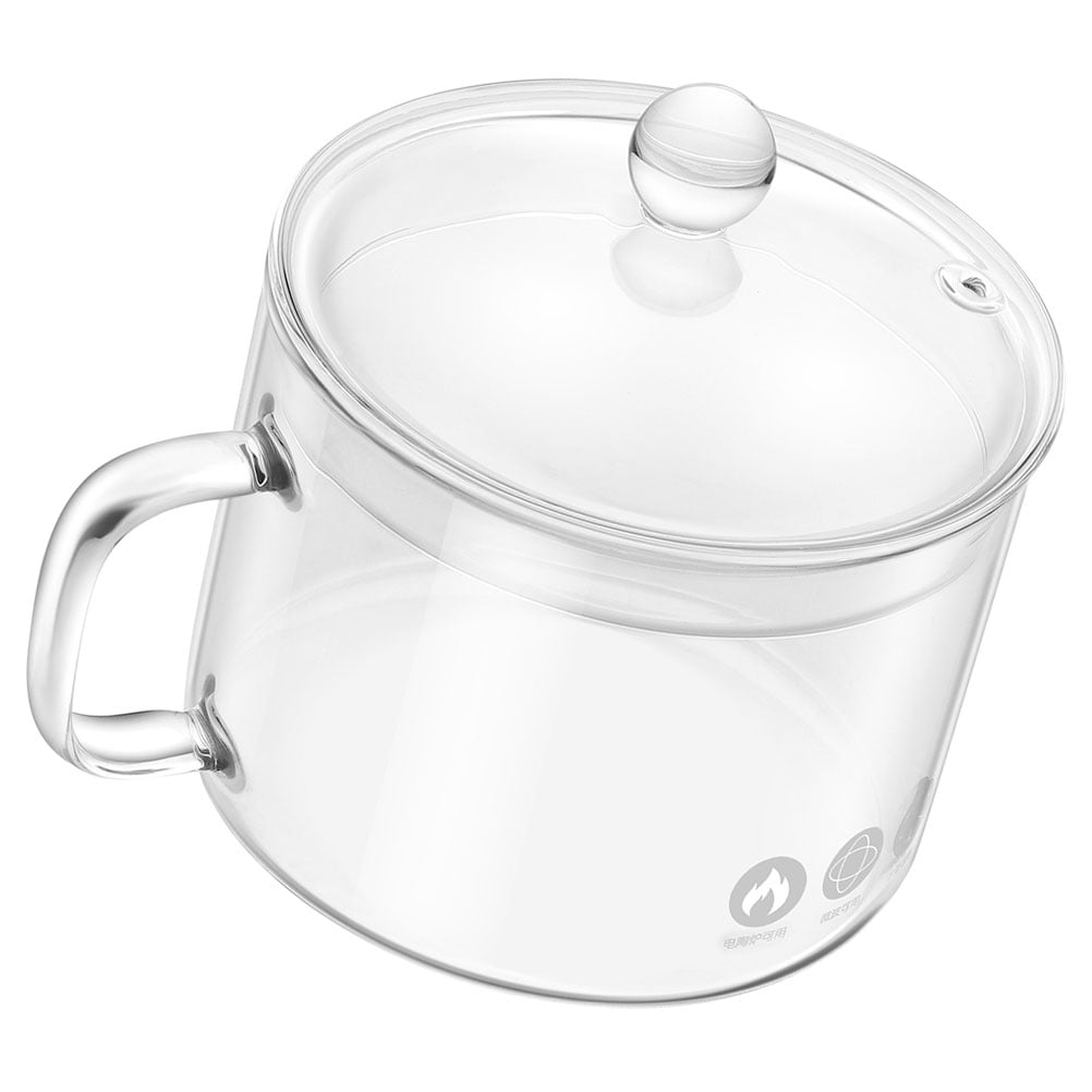 ifundom Transparent Cooking Pot Glass Soup Pot Clear 1Pcs - Walmart.com