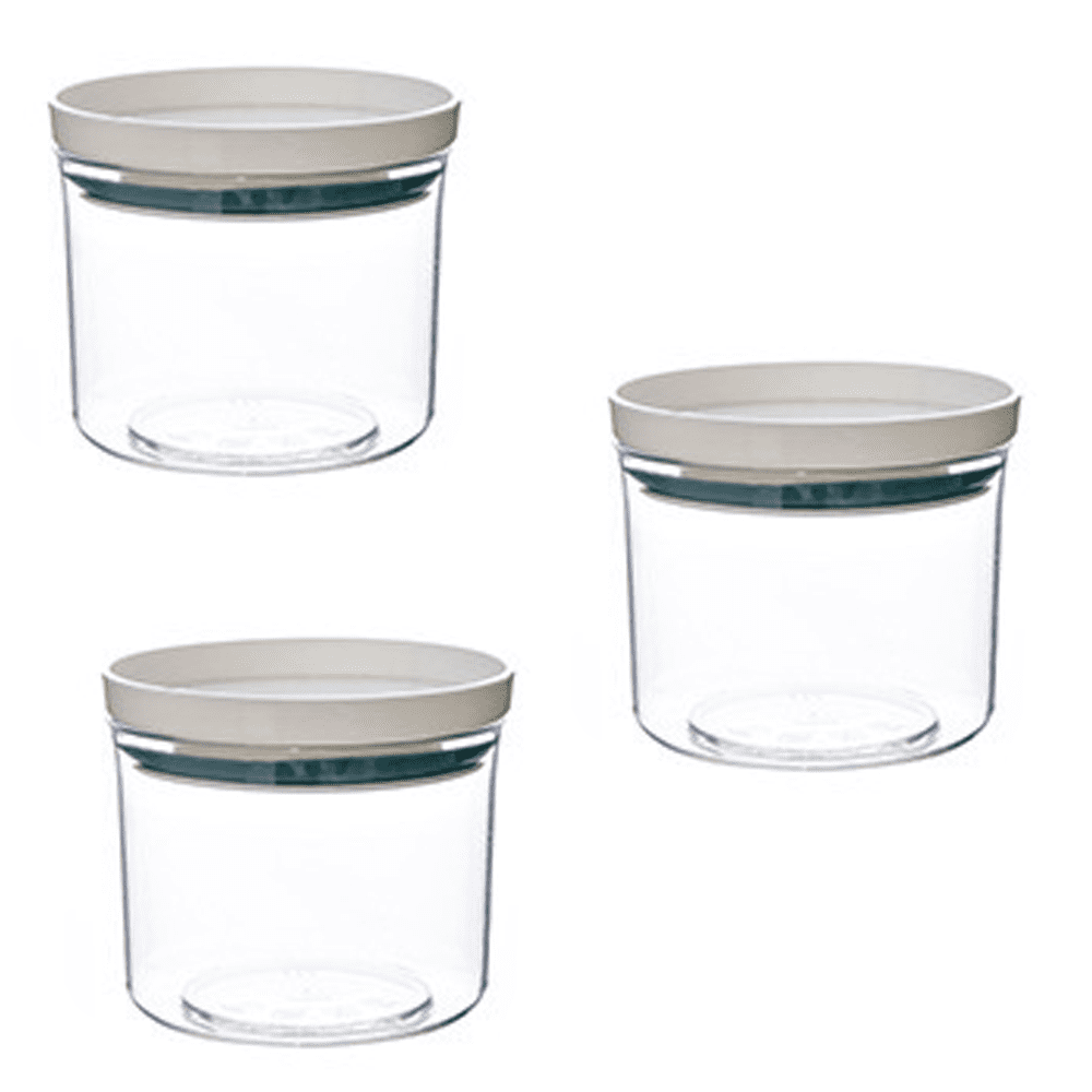 Glass Jar, Stackable Glass Food Storage，Glass Food Storage Container ...