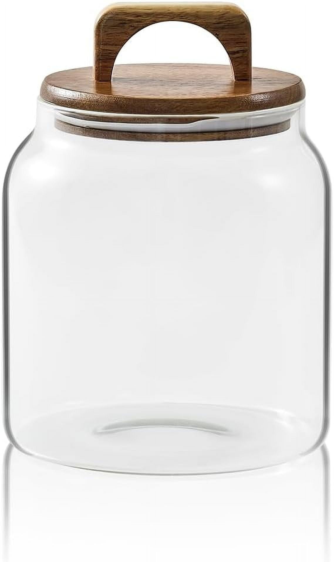 Glass Jars for Laundry Room Organization, Half-Gallon Laundry Pods ...
