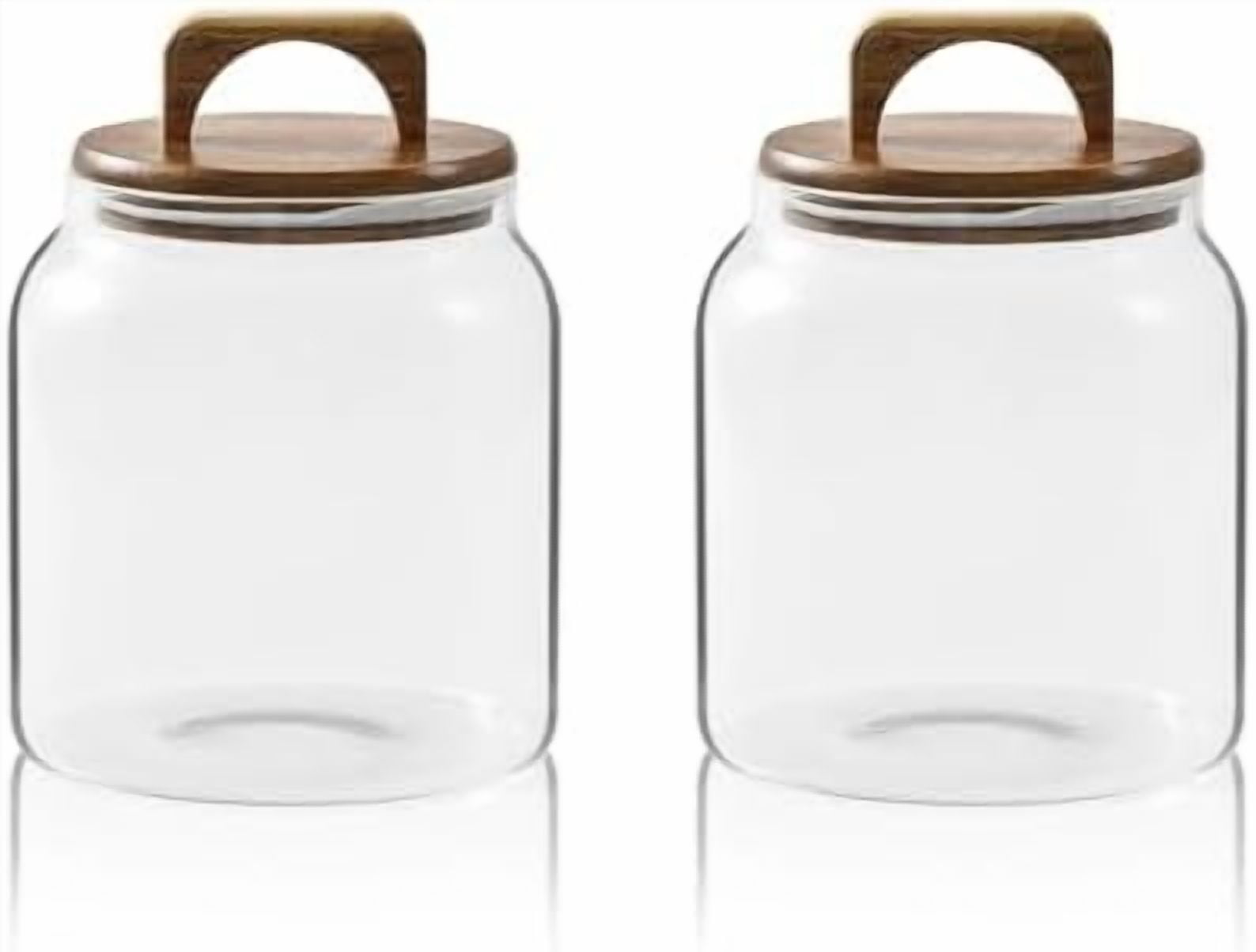 Glass Jars for Laundry Room Organization, Half-Gallon Laundry Pods ...
