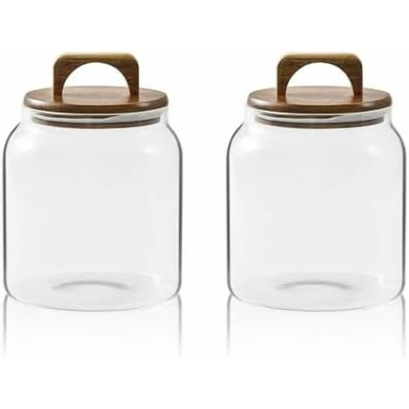 Glass Jars for Laundry Room Organization, Half-Gallon Laundry Pods ...