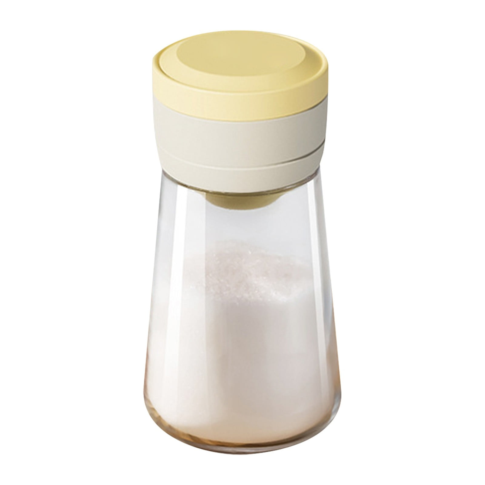 Glass Jars with Sealed Lids and Shaker for Organized Kitchen Pantry ...