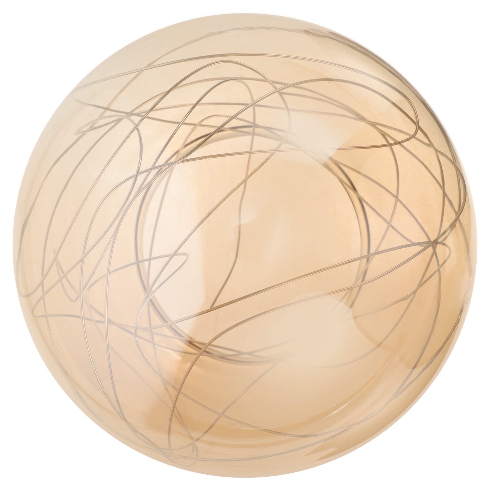 Glass Lampshade Replacement Pendant Globe for Chandelier Hanging Curve ...