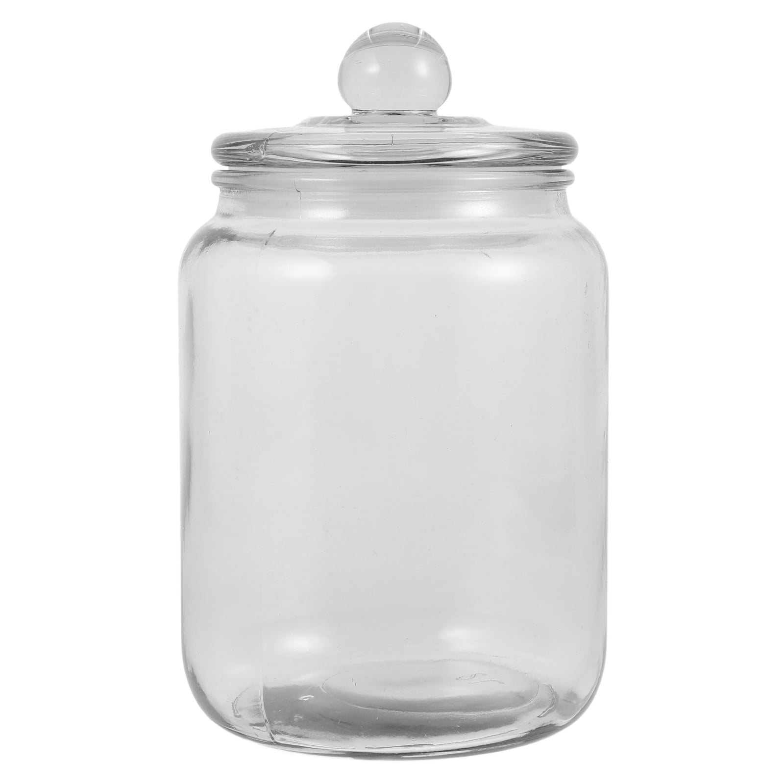 COMPUKAS Laundry Jar Set Glass 1Set 8.65X5.50X5.50in - Walmart.com