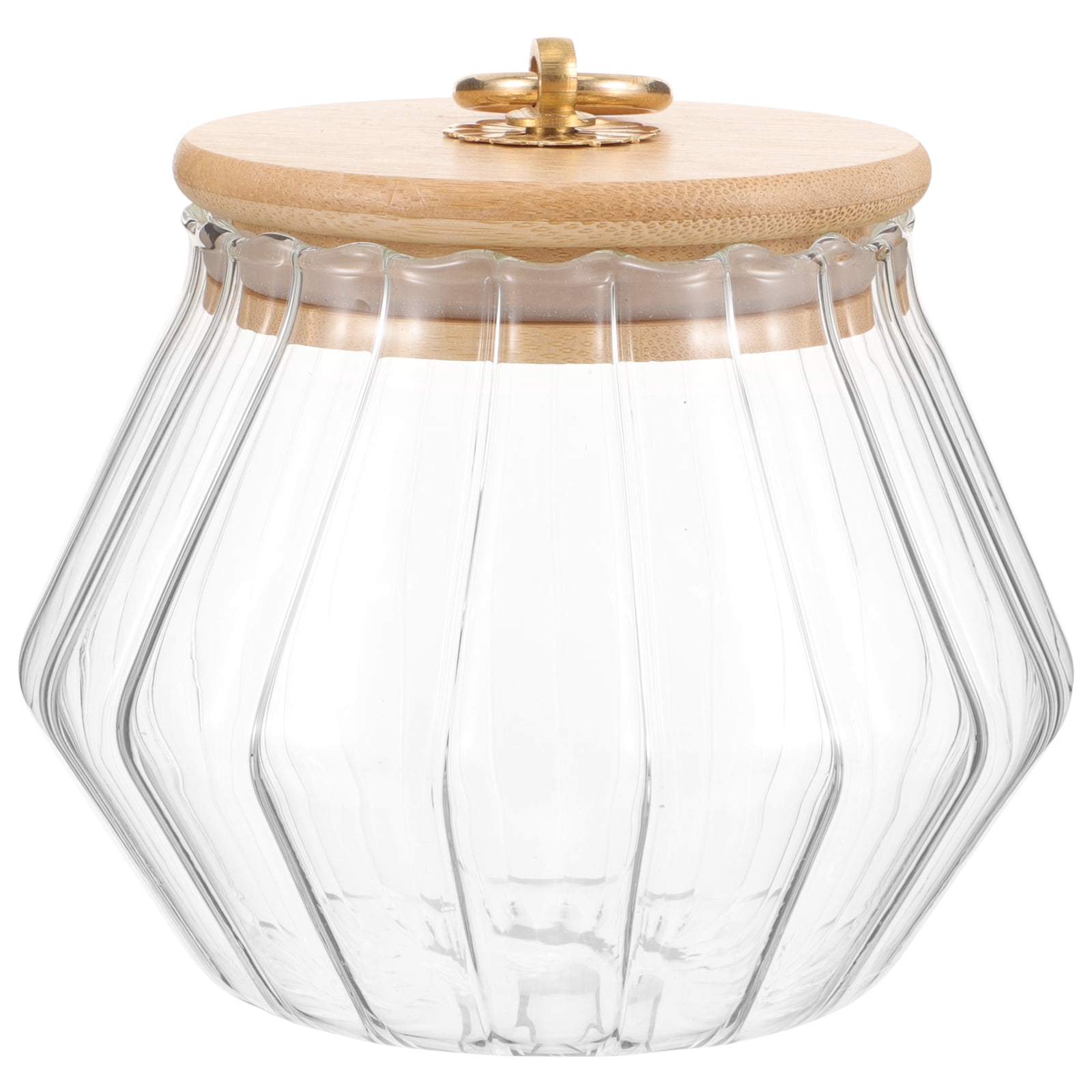 Glass Laundry Powder Canister Glass Detergent Holder Lidded Canister ...