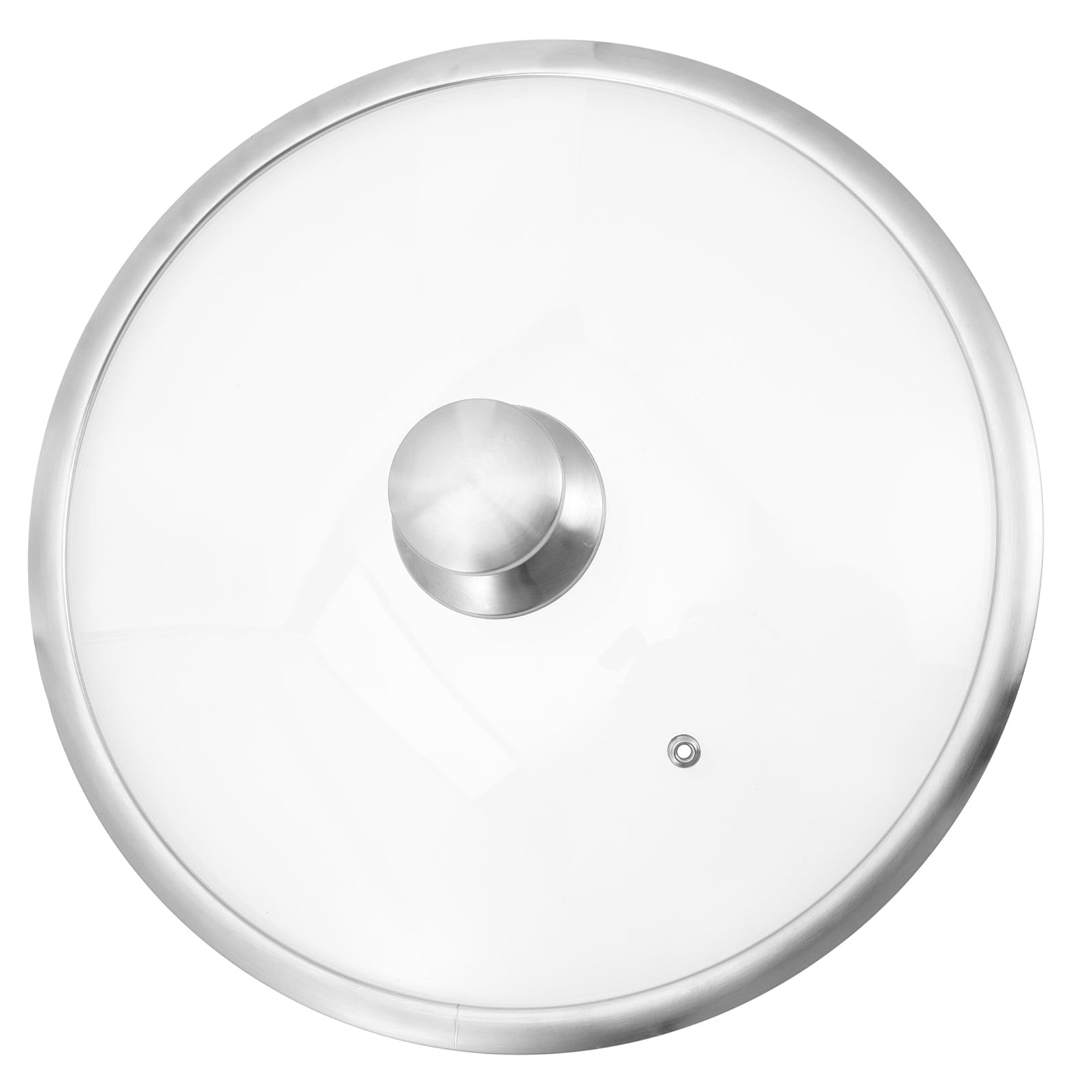 HOMEMAXS Stainless Steel Glass Cooking Pot Lid Household Pan Wok Cover ...
