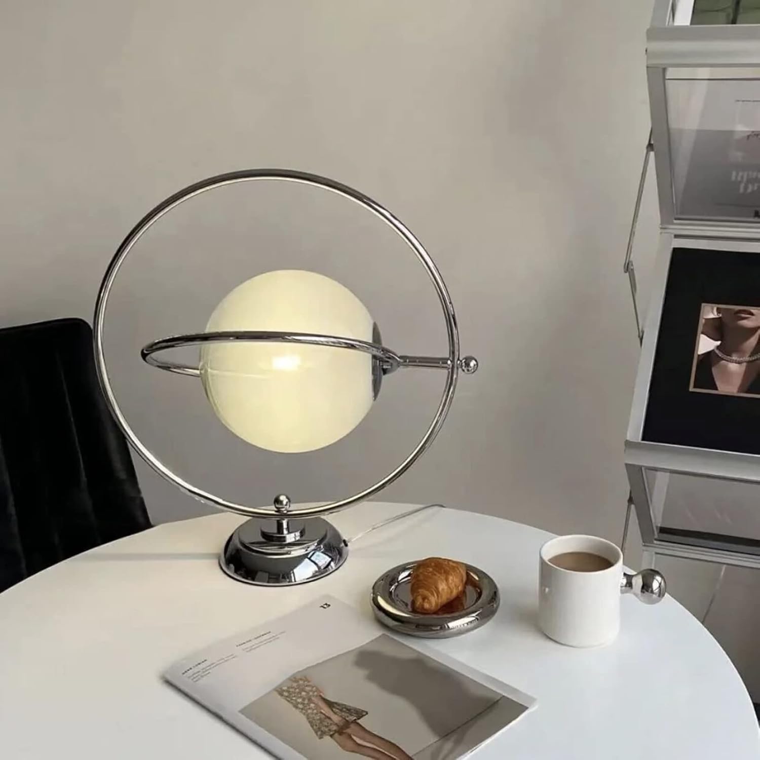 Glass Lights Table Lamp 3 Dimmable Color Temperature Corner Night Light ...