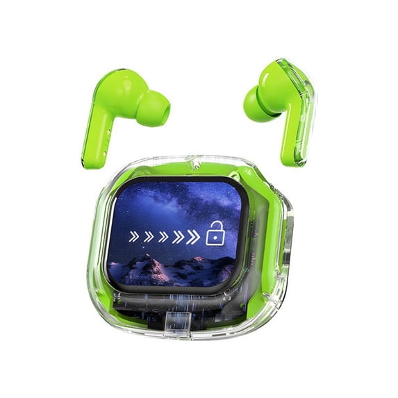 Glass Look Earphones Constructed Shade Screen Active Noise Cancelling ...