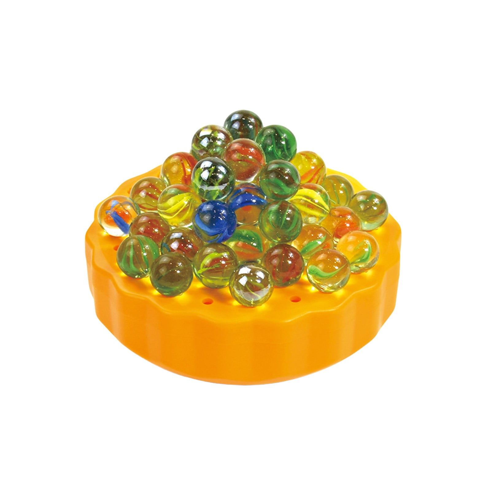 Glass Marble Stacking Game Swinging Bead Balance Puzzle Multiplayer ...