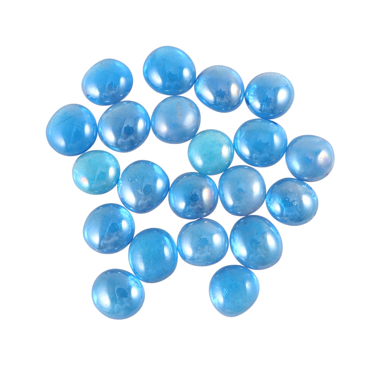 Colorful Aquarium Glass Marbles, Blue Decorative Beads Gems Stones for ...