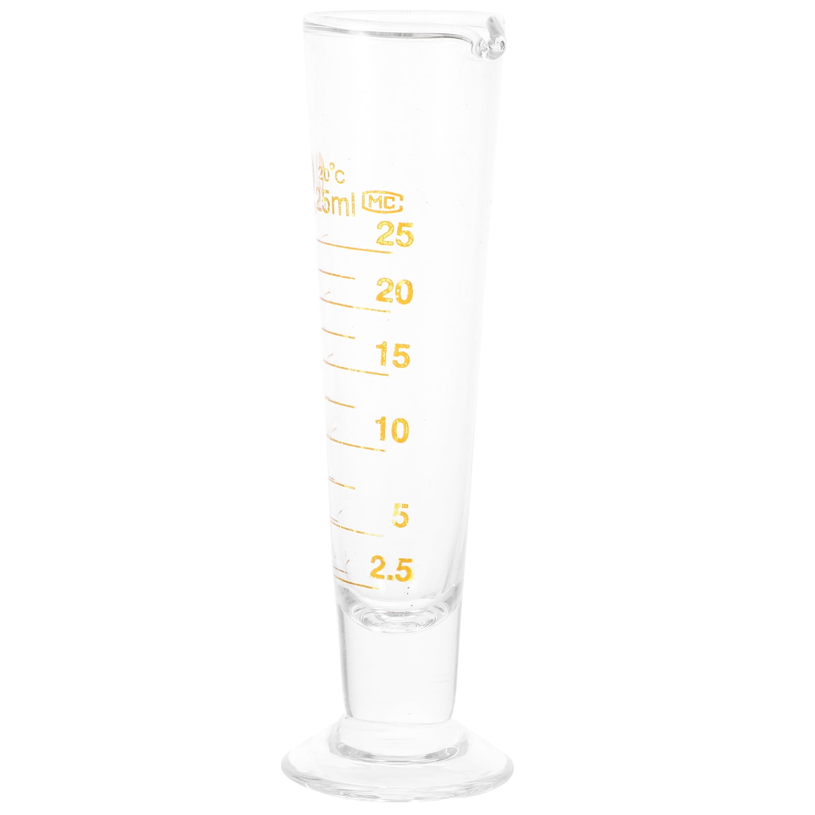 Glass Measuring Cup Set with Scale Liquid Cups Laboratory Equipment ...