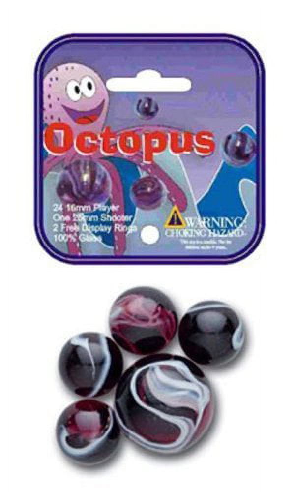 Glass Mega Marbles Octopus Game Net Set (25 Piece) - Walmart.com