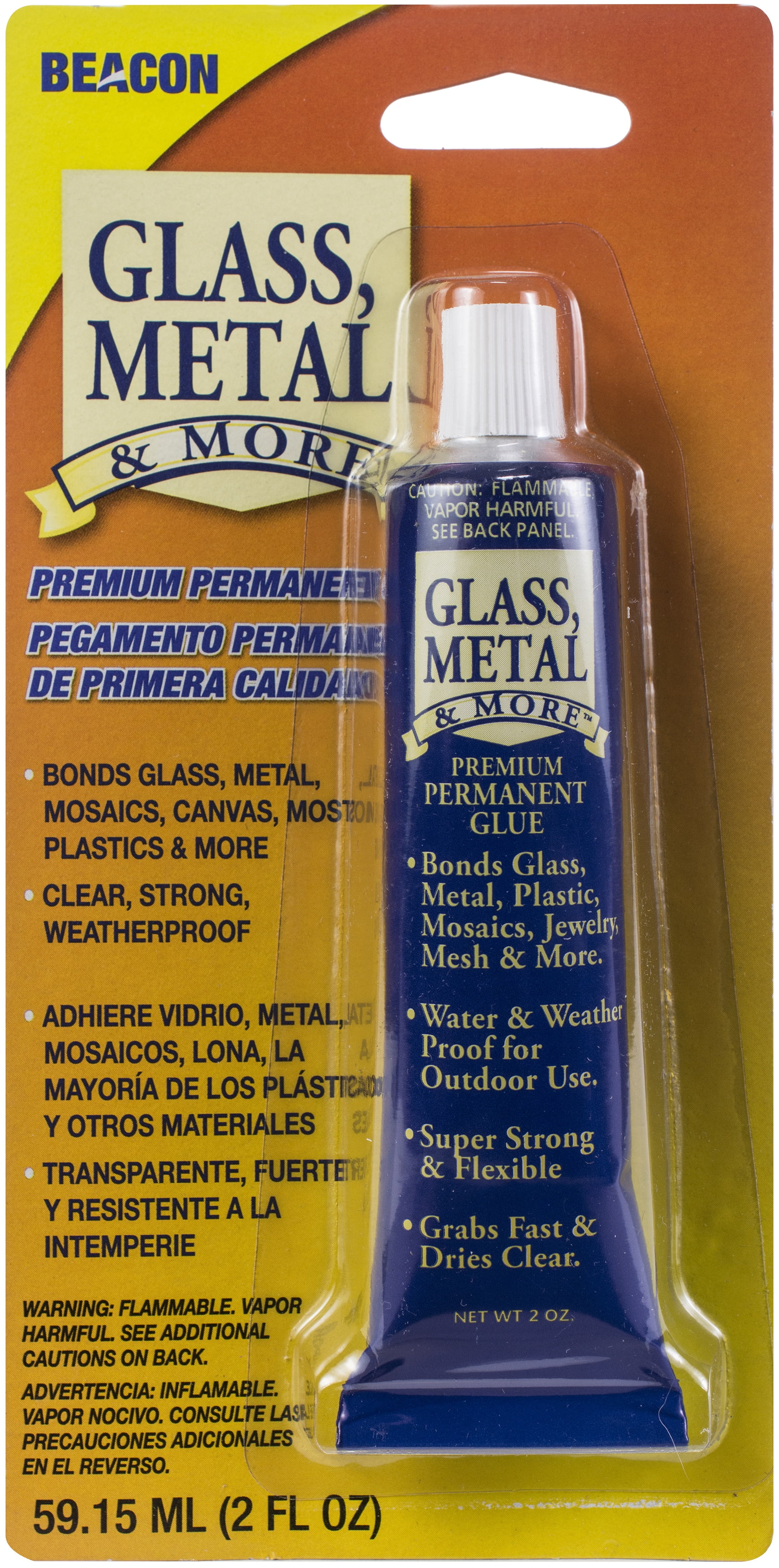 Beacon's Super Strong Premium Permanent Glue - Ideal for Crafts, Glass ...
