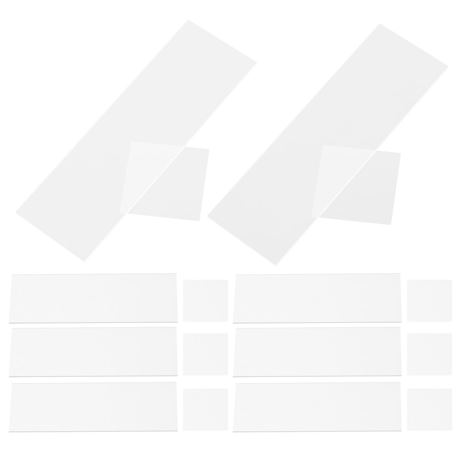 1 Set Glass Microscope Slides and Cover Slips Laboratory Microscope ...