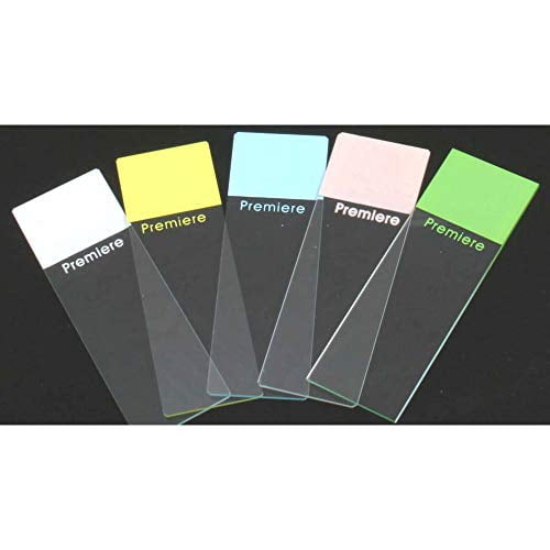 Glass Microscope Slides w/Beveled Edges (2 Boxes, 72/Unit) – Pink Color ...