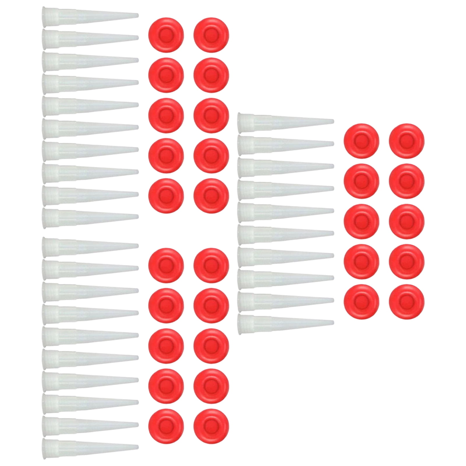 Glass Nozzles Plastic Caulking Nozzles Sealant Silicone Caulking Tips ...