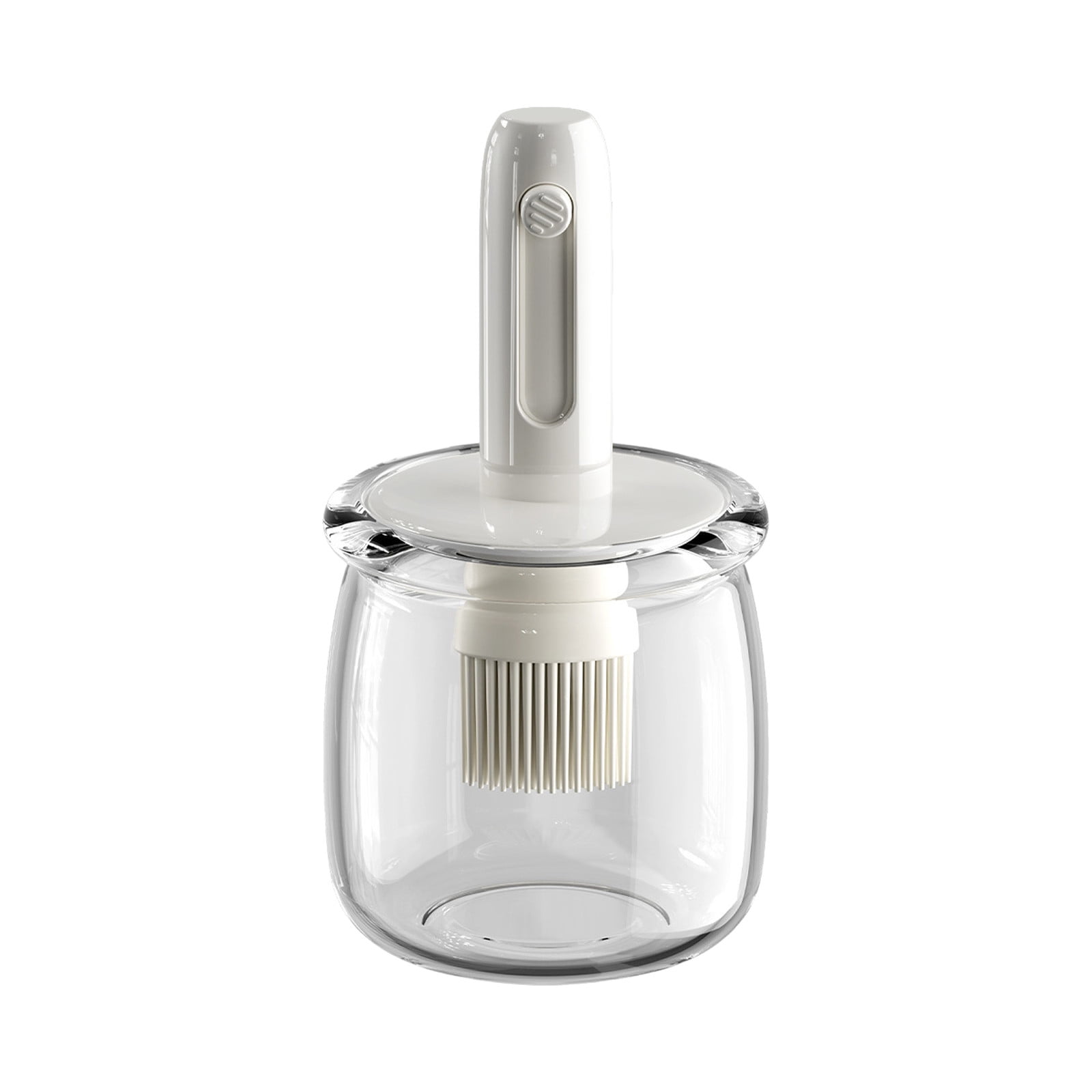 Glass Oil Bottle With Brush Kitchen For Cooking Baking And Barbecue ...