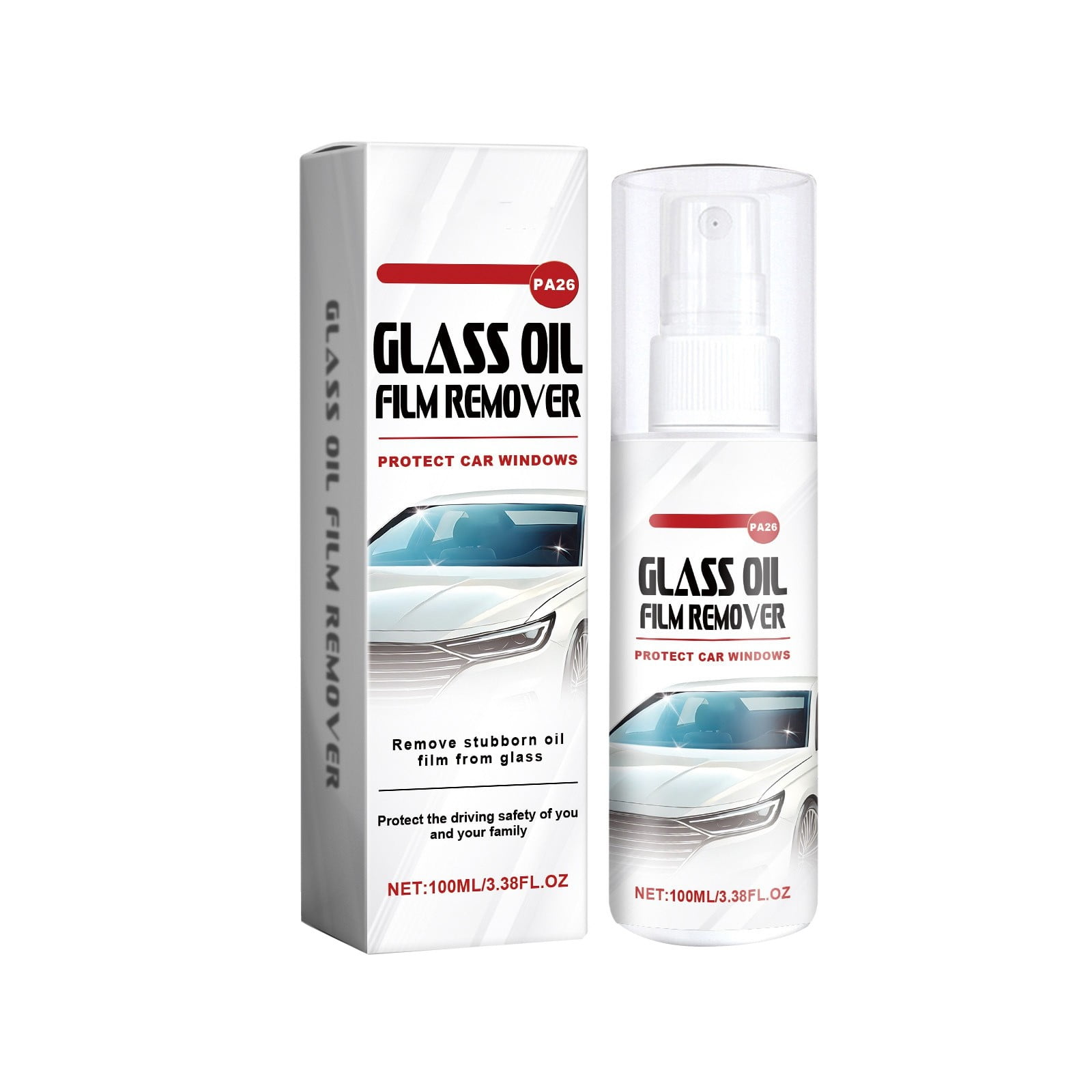 Glass Oil Film Cleaner Multifunctional Car Windshield Cleaning Stain ...