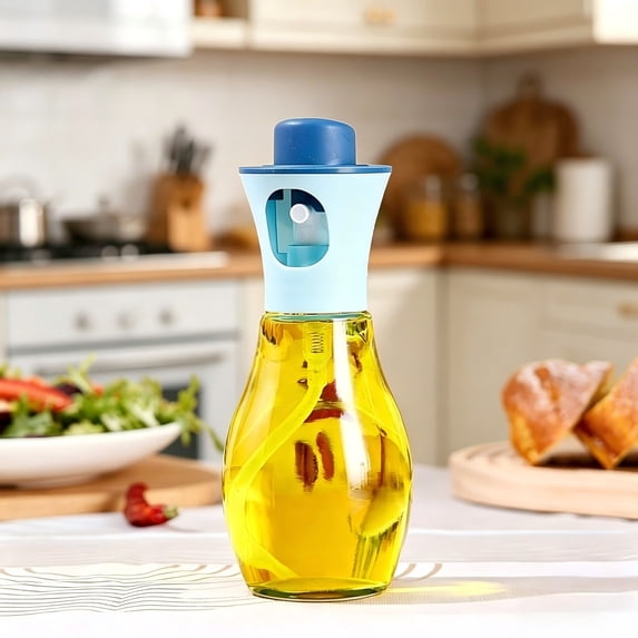 Glass Oil Sprayer for Cooking, Fine Mist Nozzle Pump Dispenser 150ml ...
