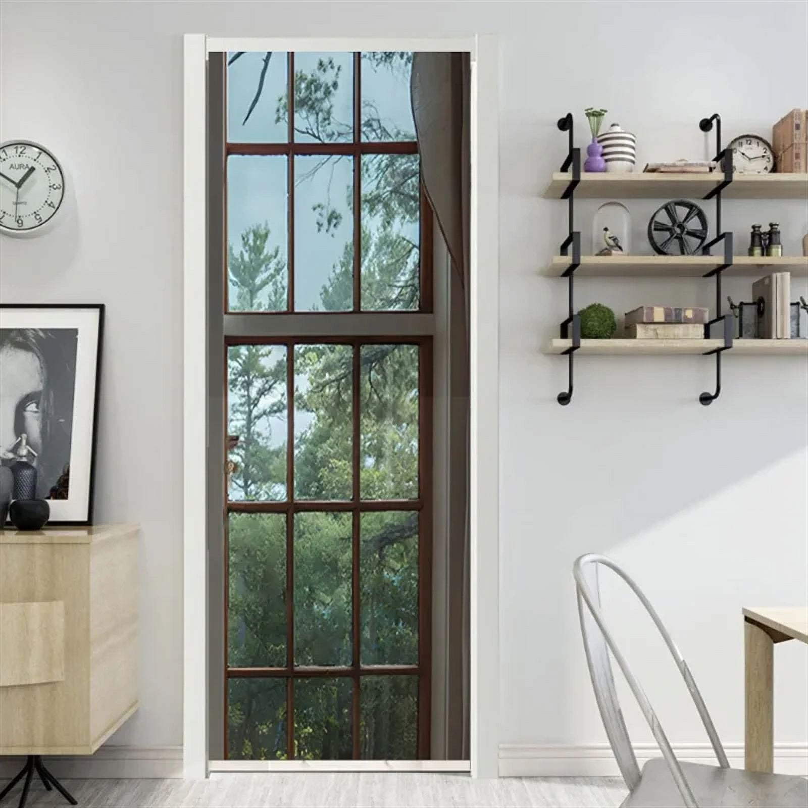 Glass Outside Landscape Beach Photo Mural Decoration Wallpaper Poster ...