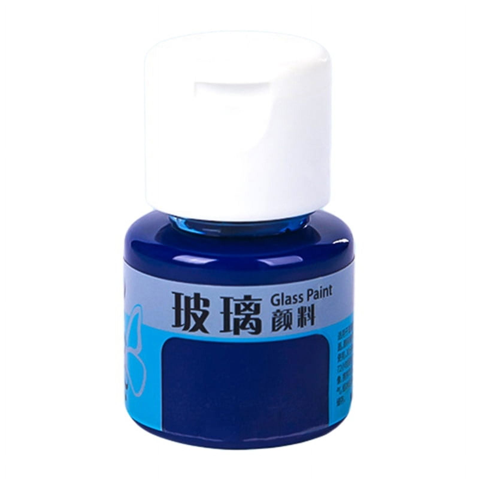 Glass Paint-Transparent-Colour Glossy and Brilliant DIY Craft Paint for ...