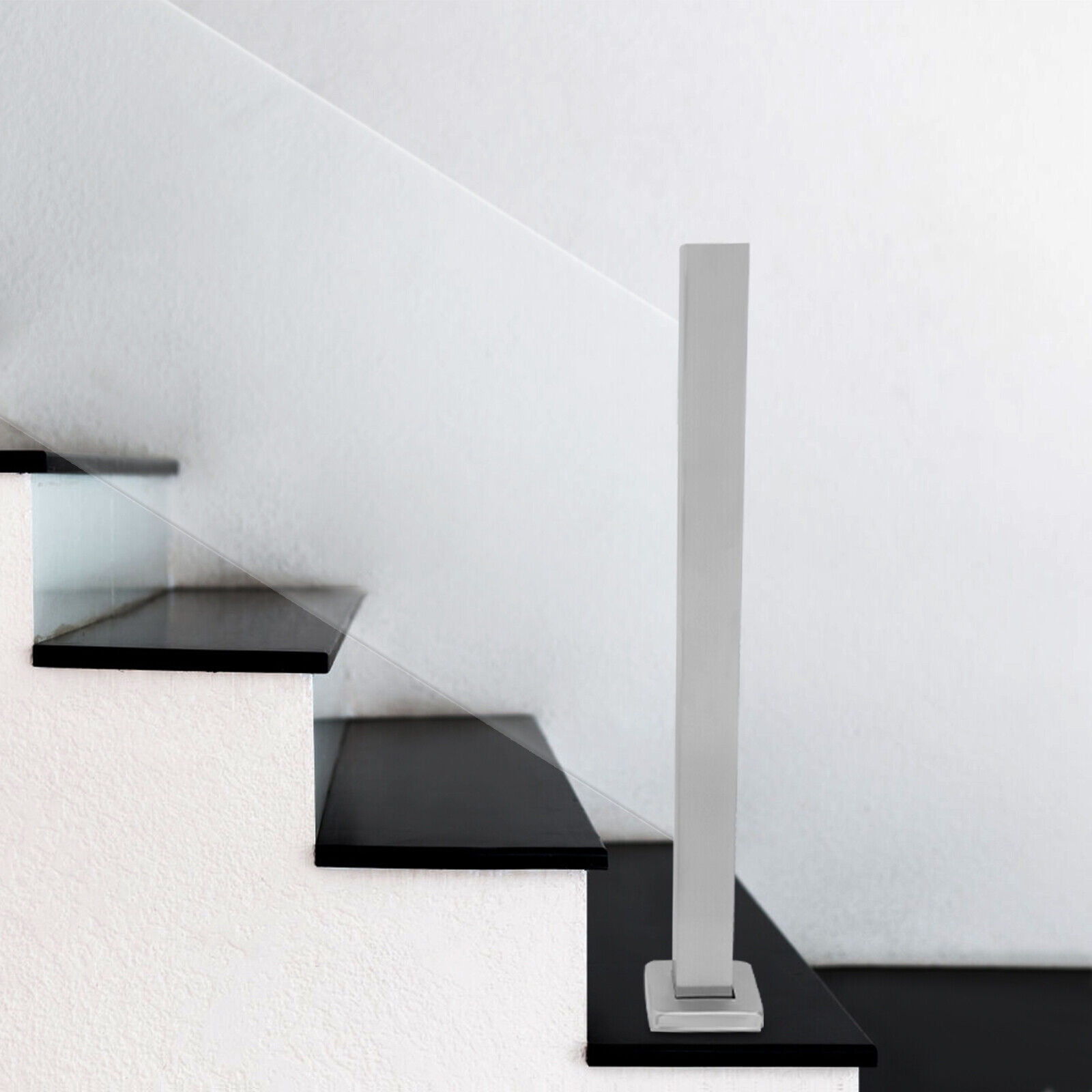 Glass Panel Post,304 Stainless Steel Balustrade Post for Balcony Deck ...