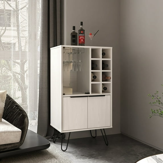 Glass Panel Showcase, Sturdy Legs | Quick Setup, Ideal for Small Spaces ...
