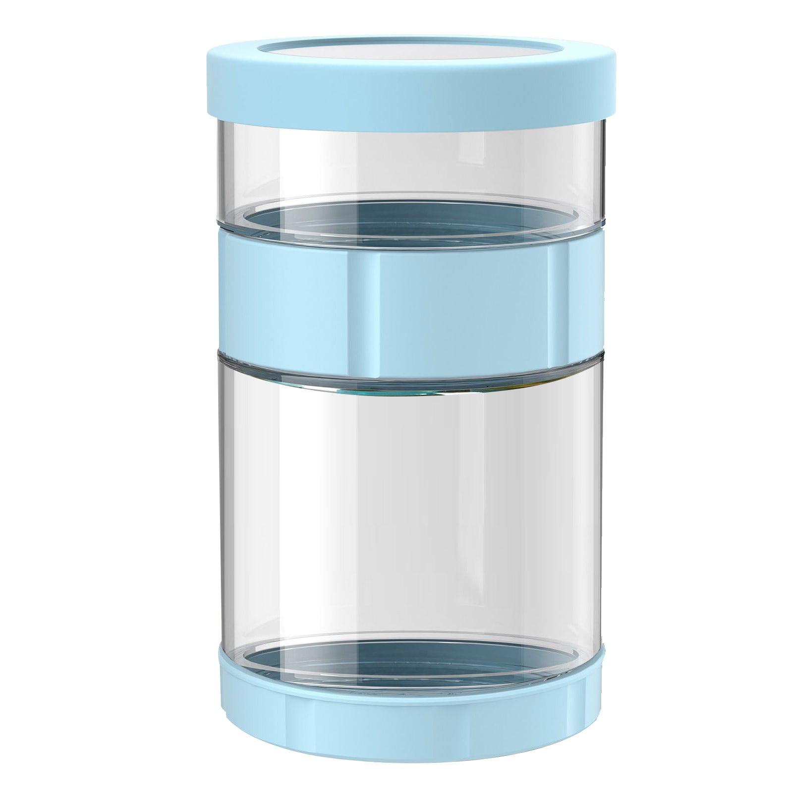 Glass Pickle Jar with Strainer Flip, 1 Gallon Airtight Pickle Container ...