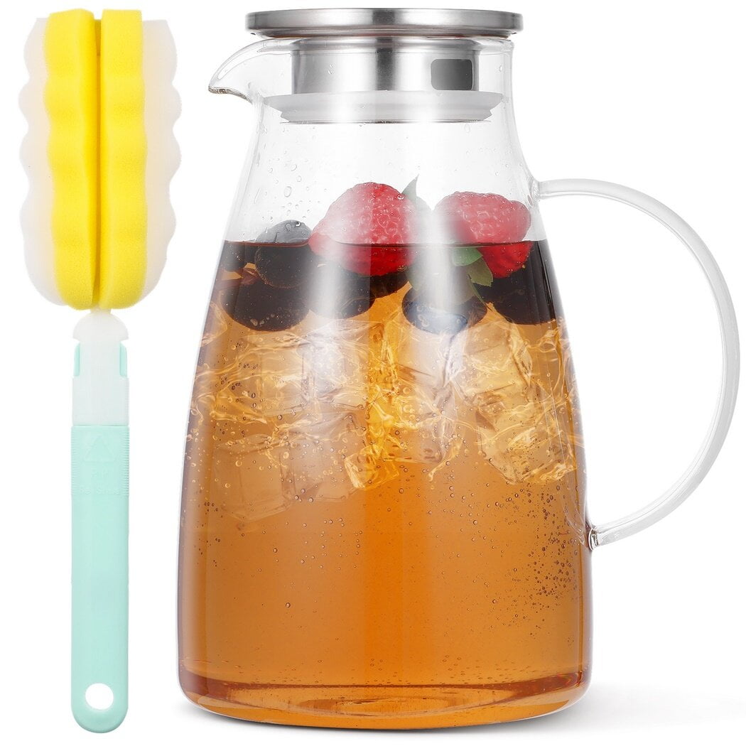 Glass Pitcher, High Borosilicate Glass Pitcher, Heat Resistant Glass ...
