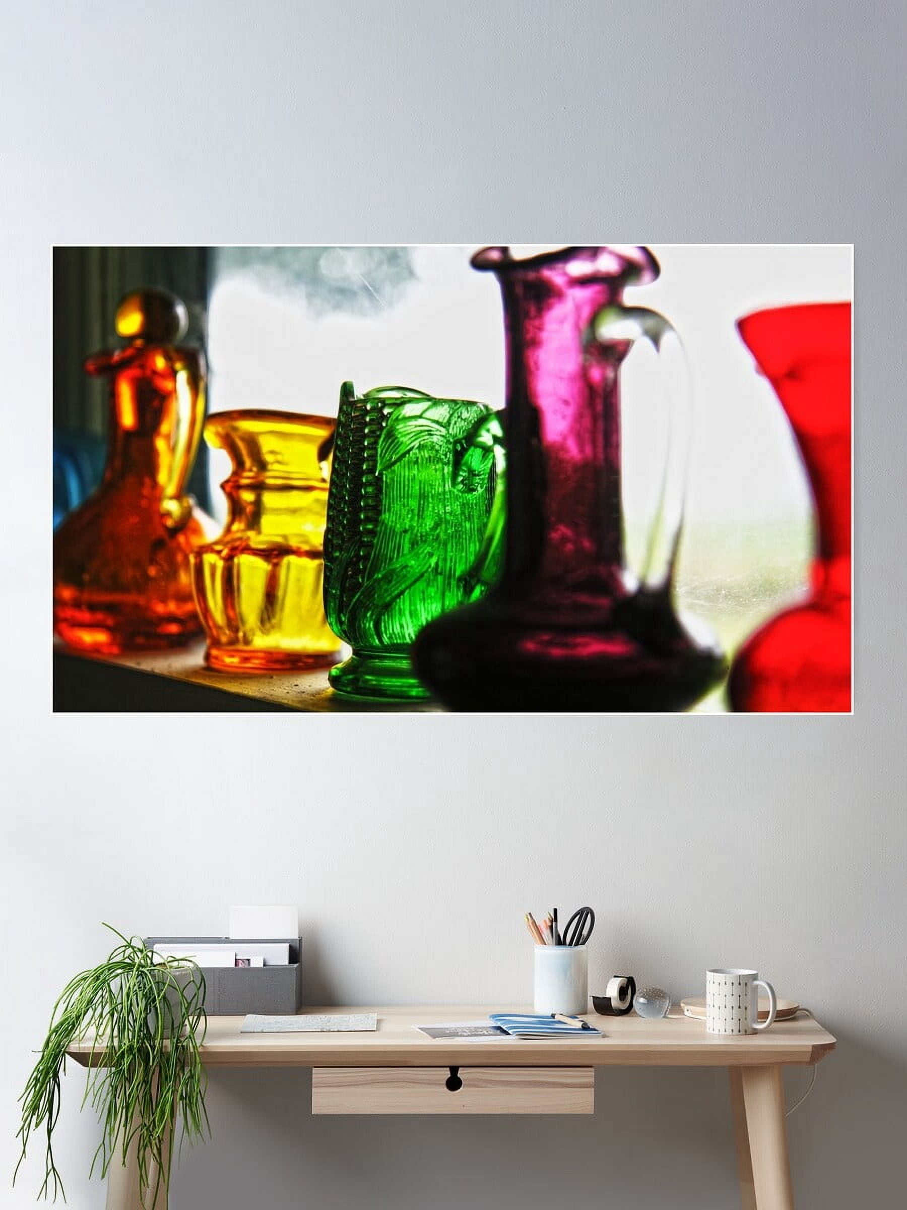 Glass Pitchers, I Poster Wall Art, Modern Wall Decor For Living Room ...