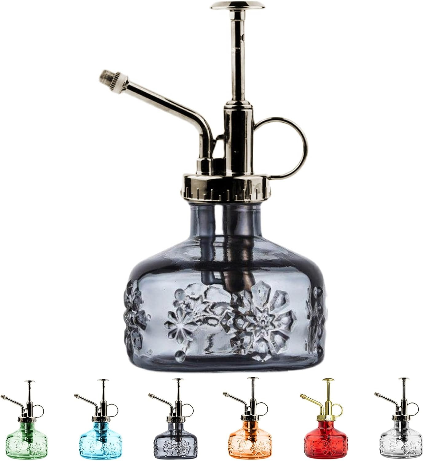 Glass Plant Mister Spray Indoor Plant Spritzer Succulent Watering ...