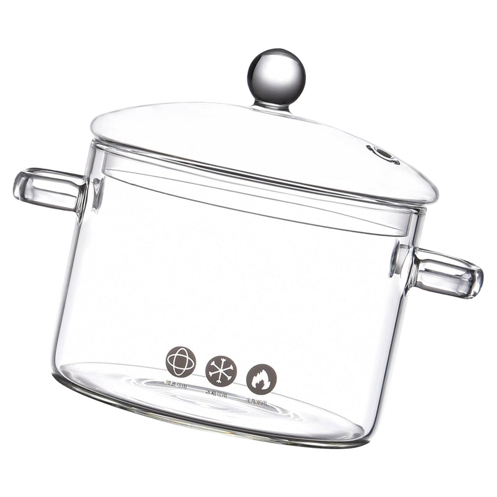 Glass Pot Griddle Pan Glasses Glass Cookware Glass Cooking Pot Glass ...