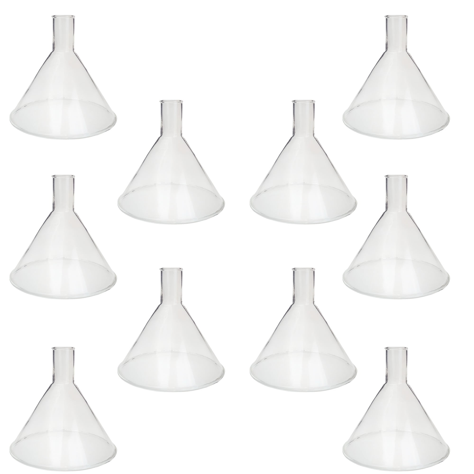 Glass Powder Funnel. Pack of 10. - Walmart.com