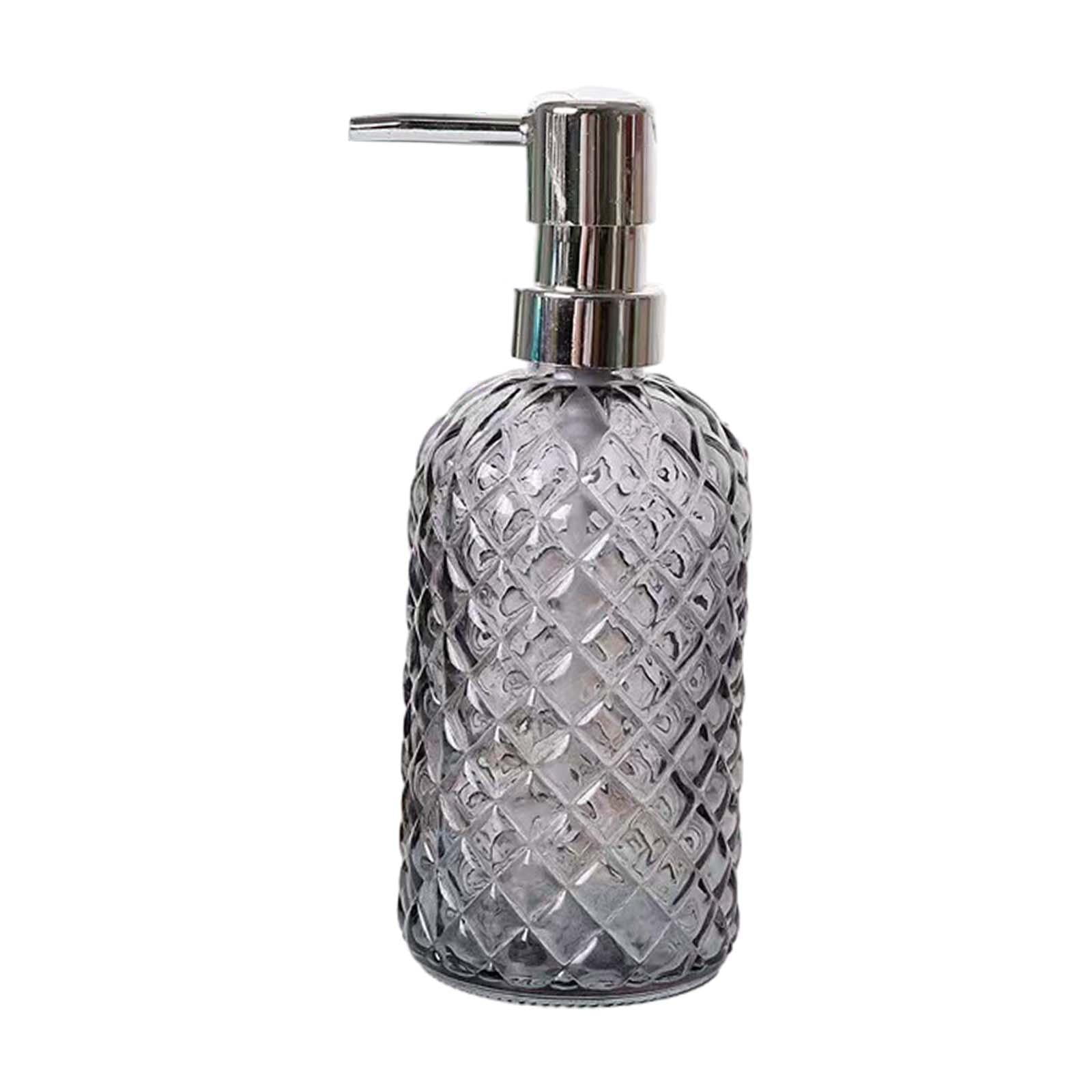 CUTICATE Glass Soap Dispenser Bottle 350ml Hand Wash Lotion Pump for ...