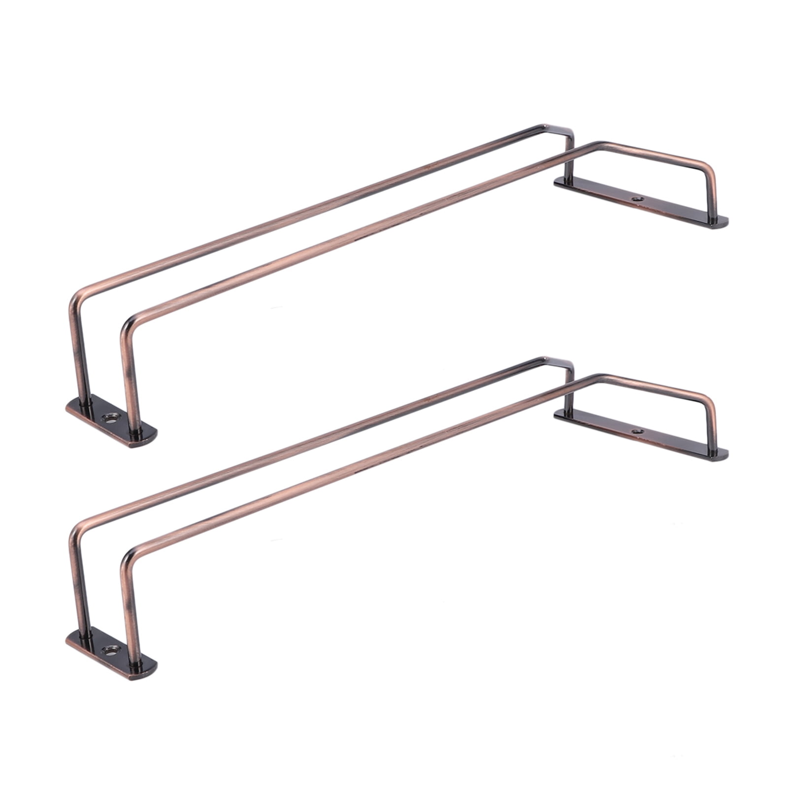 Glass Rack Long Single Rail Glass Stemware Racks Under Cabinet Glass ...