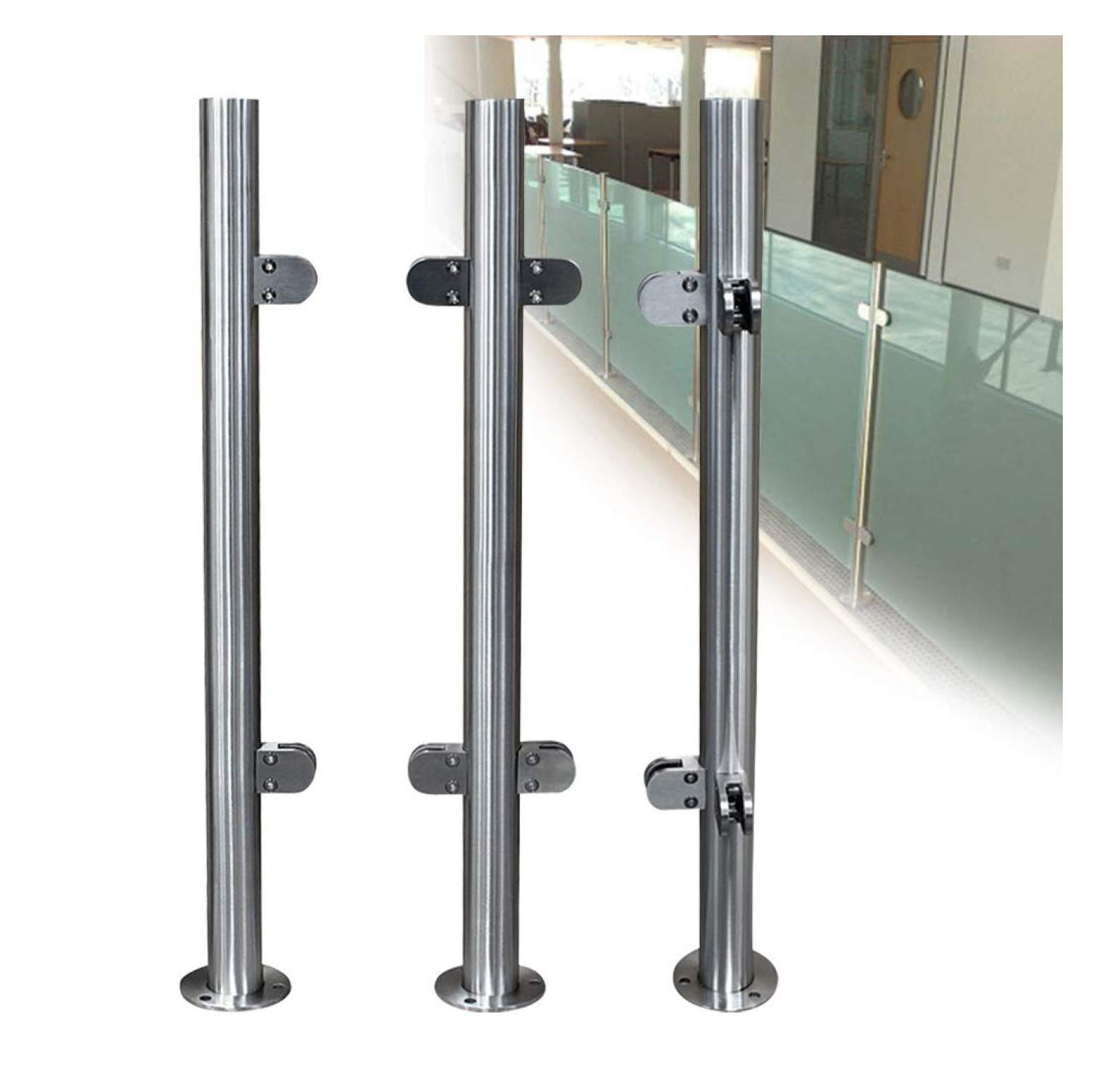 Glass Railing Post Glass Balustrade Railing Post 304 Stainless Steel ...