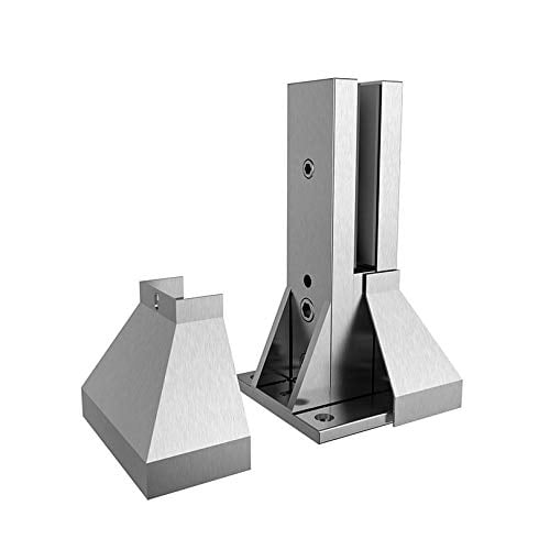 Glass Railing - Spigot Square Pyramid Glass Clamp by Inline Design ...