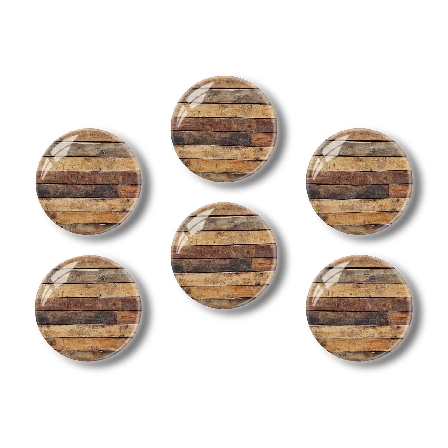 Glass Refrigerator Magnet 6Pcs Magnetic Fridge Sticker,Decor for ...