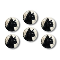 Glass Refrigerator Magnet 6Pcs Magnetic Fridge Sticker,Decor for ...
