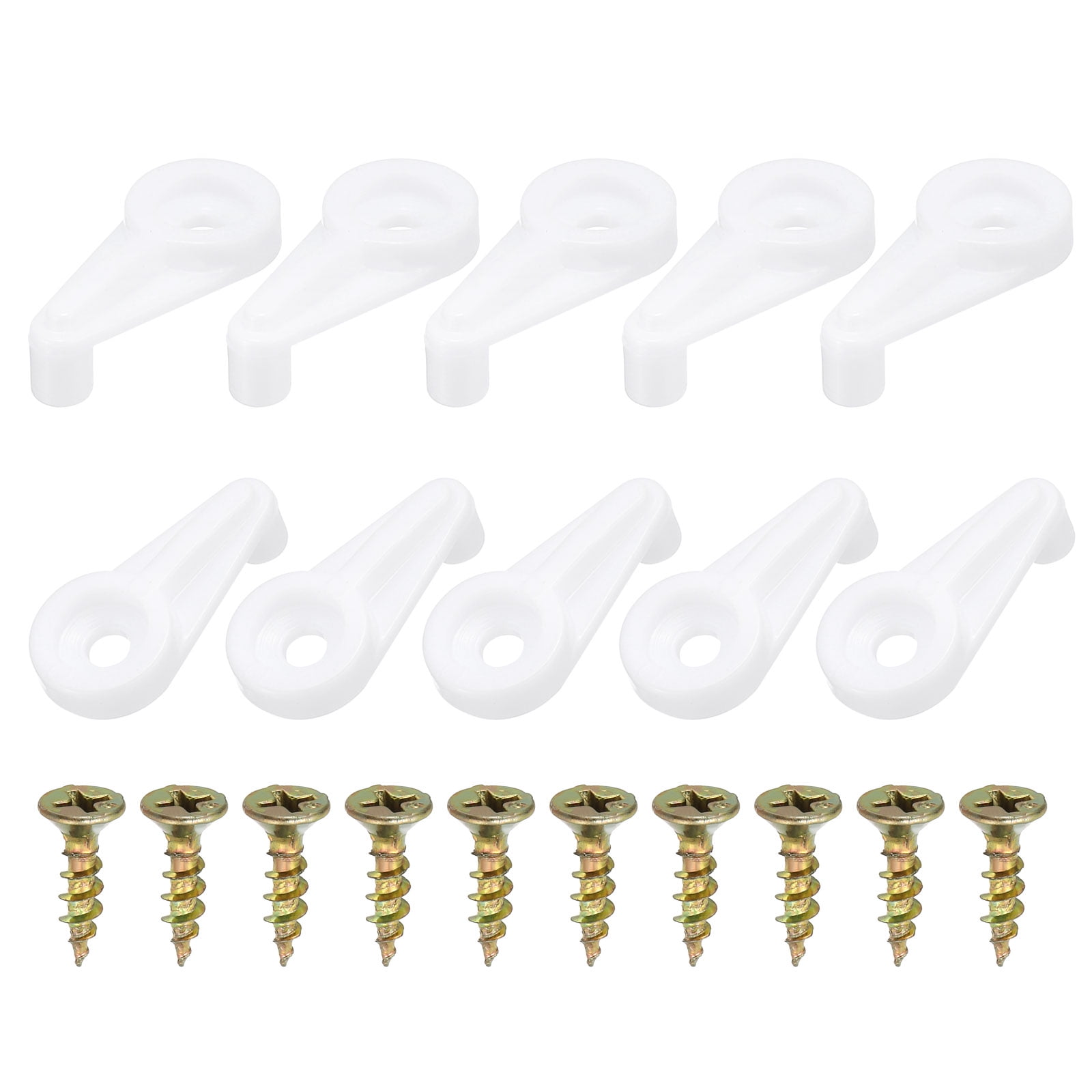 Glass Retainer Clips, 20 Packs Cabinet Glass Clips Mirror Holder Clips ...