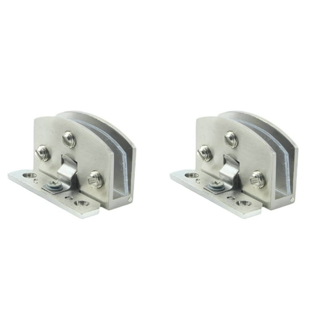 Glass Retainer Clips Fixation Clamp Bracket Brackets for Shelves ...
