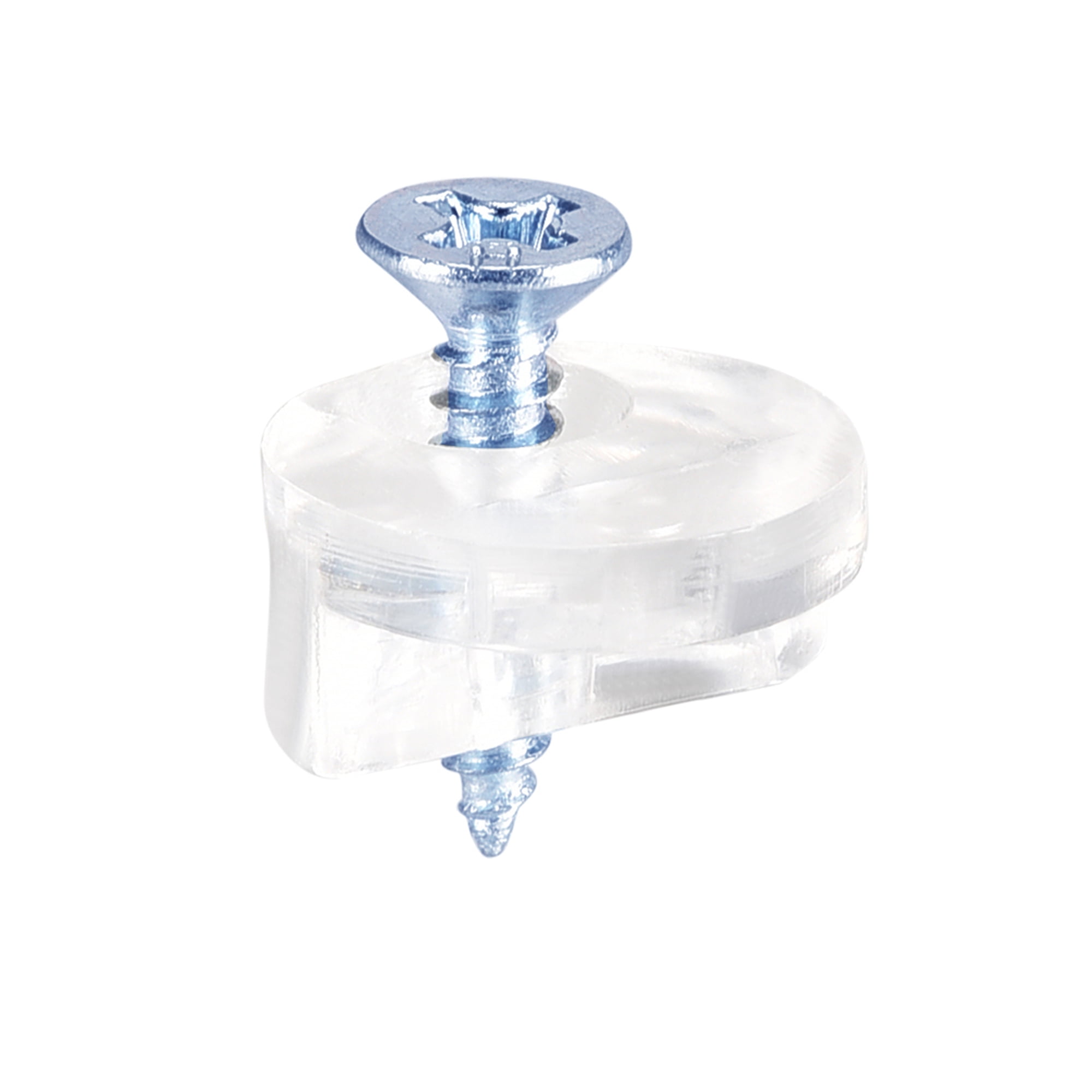 Unique Bargains Glass Retainer Clips Kit, 13mm Dia Furniture Door Clips ...